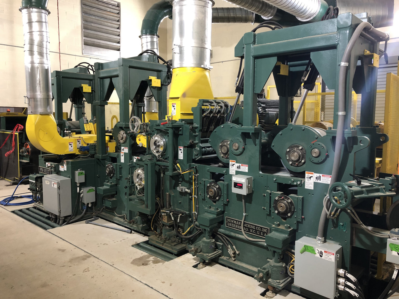 PM-1600 High Speed Planer Matcher - Newman Machine