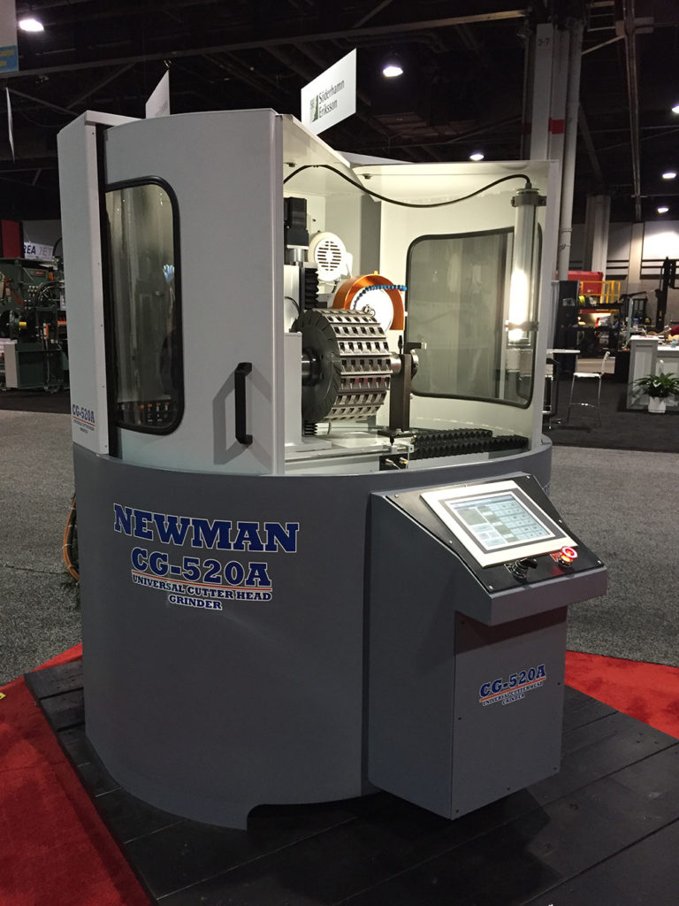 CG-520A Fully Automatic Universal Cutterhead Grinder - Newman Machine