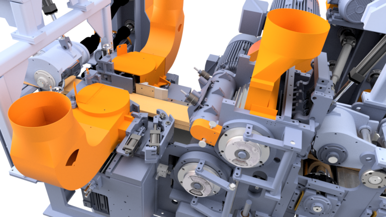 PM-1200 Mid Speed Planer Matcher - Newman Machine